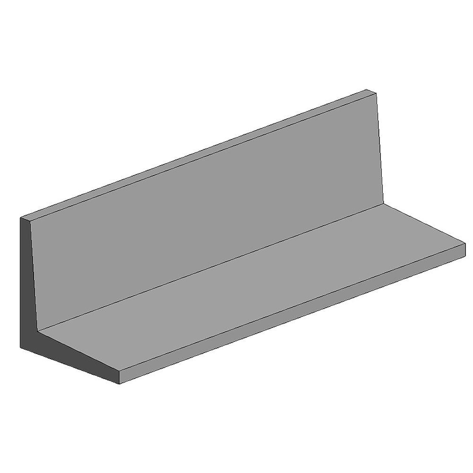 K & S 969882 Messing-Winkel, 300mm lang, Wand 0,36mm, 2mm breit, 1/4.