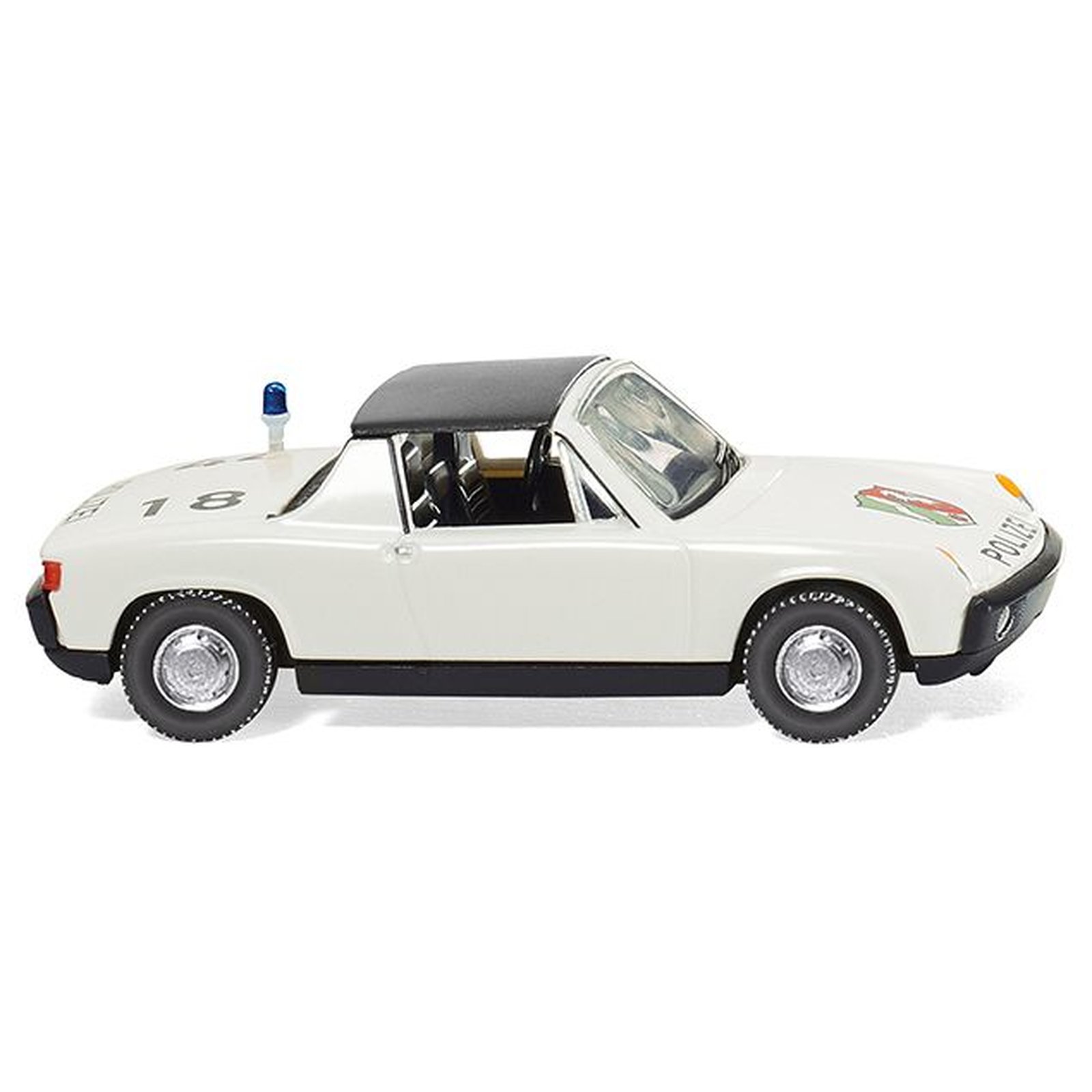 Wiking 086437 VW Porsche 914, Polizei NRW Massstab 1:87