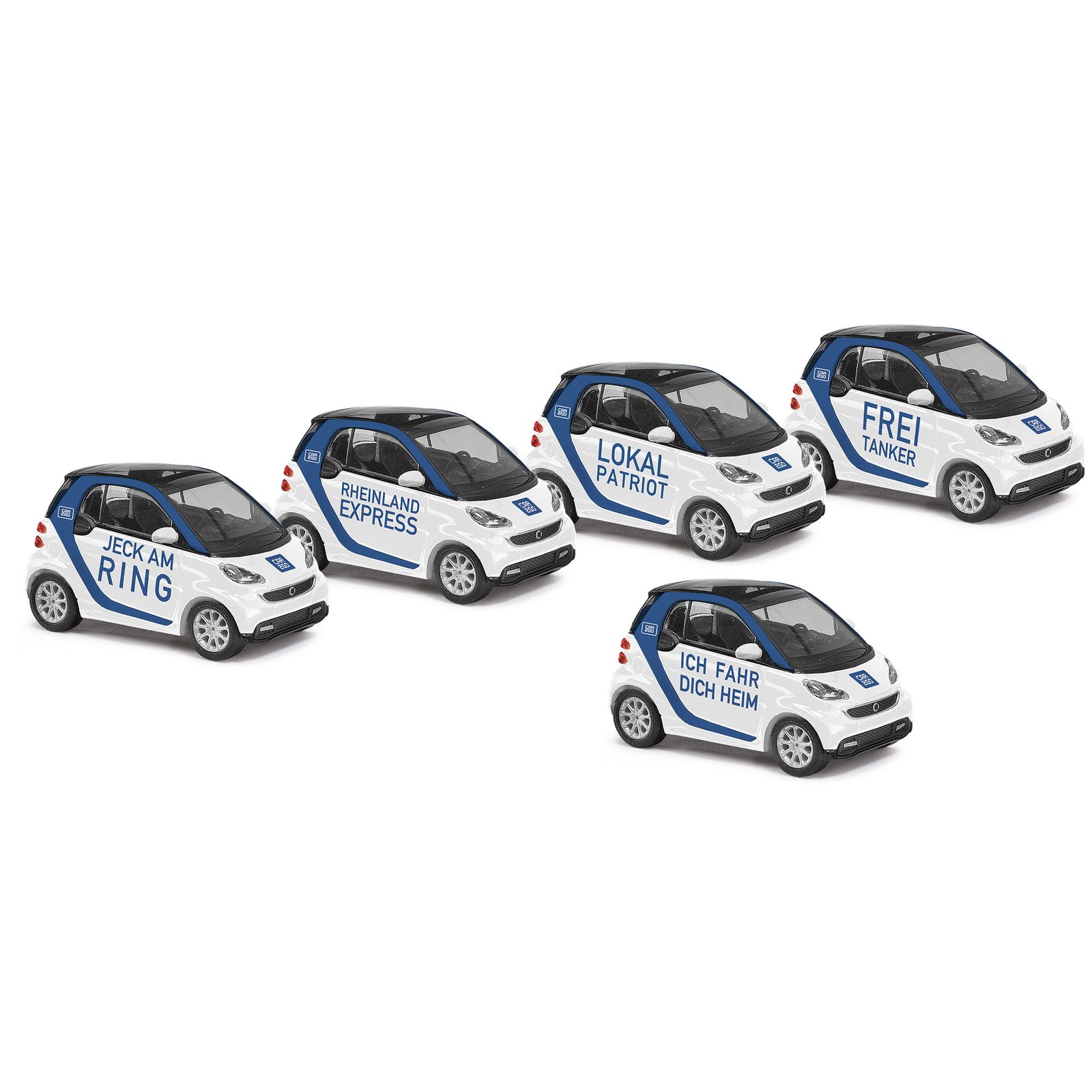 *Busch 46135 Smart Fortwo 08 »Car 2 go«