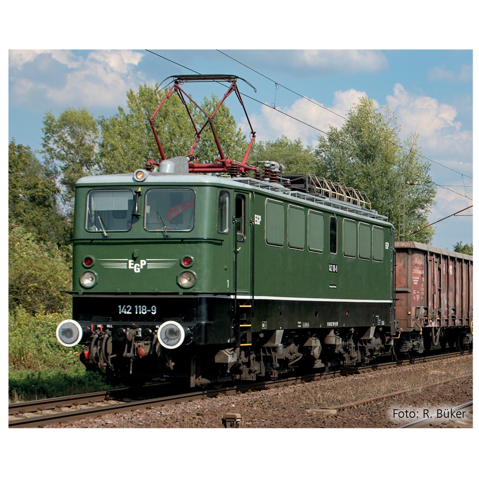 Tillig 502128 Elektrolok BR 142 118-9, der Eisenbahn Gesellschaft Pot