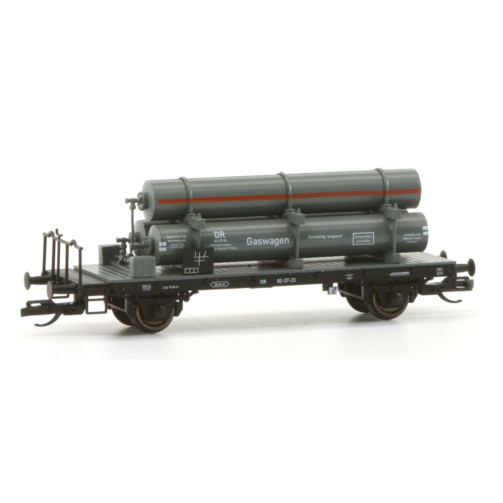 Schirmer 64002 Gaswagen 3 Kessel, DR, Ep.III Spur TT