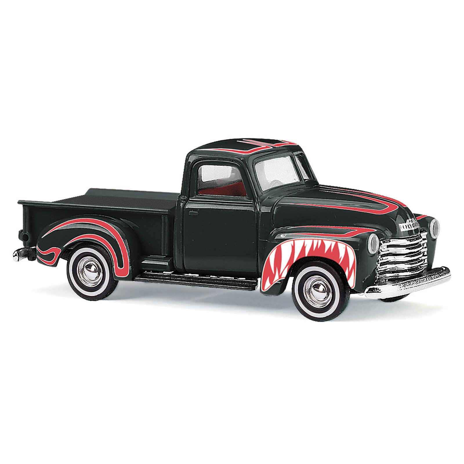 Busch 48241 Chevrolet Pick-up, Crazy Car Haifisch, 1950 Maßstab 1:87