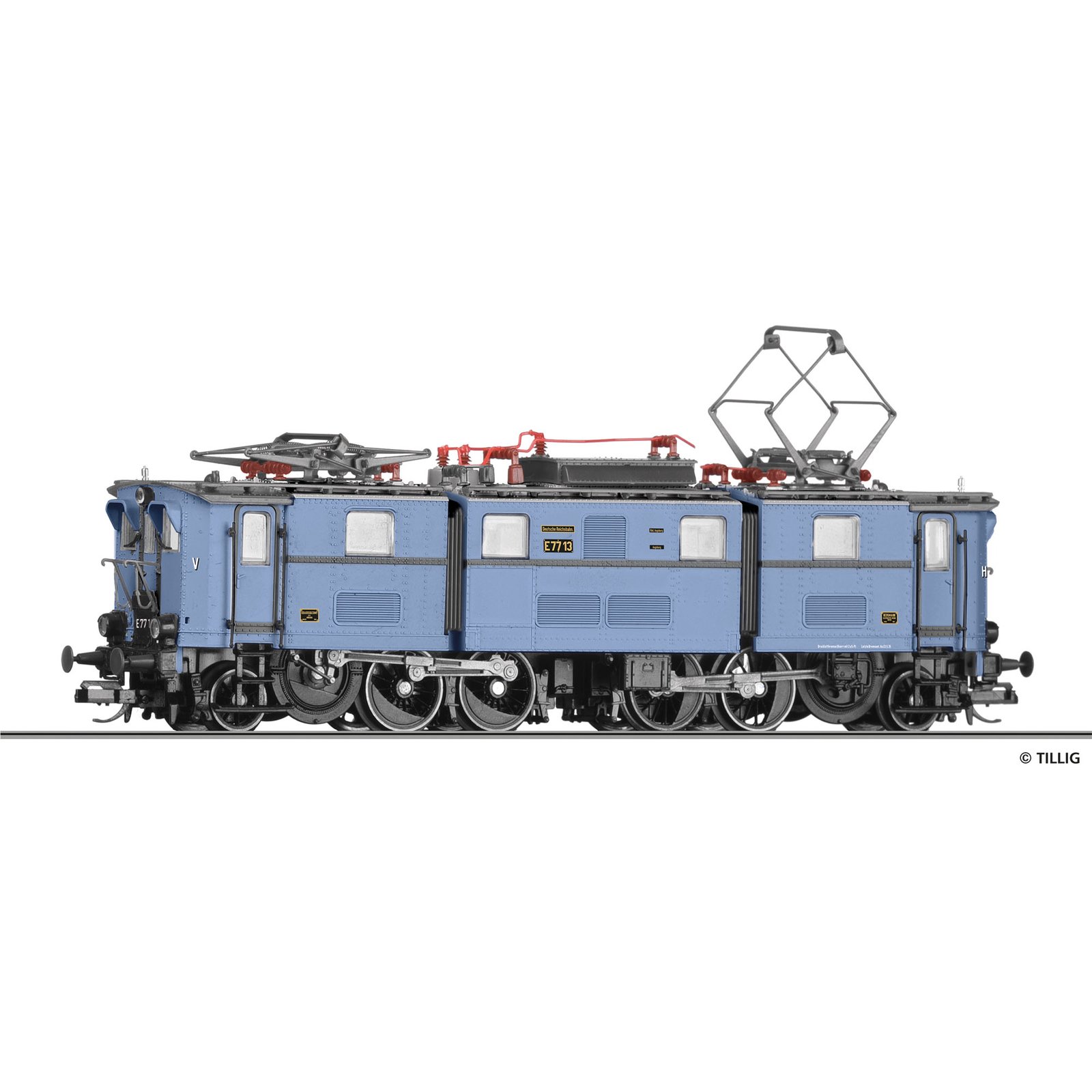Tillig 96401 E-Lok E77 DRG, Ep.II Spur TT