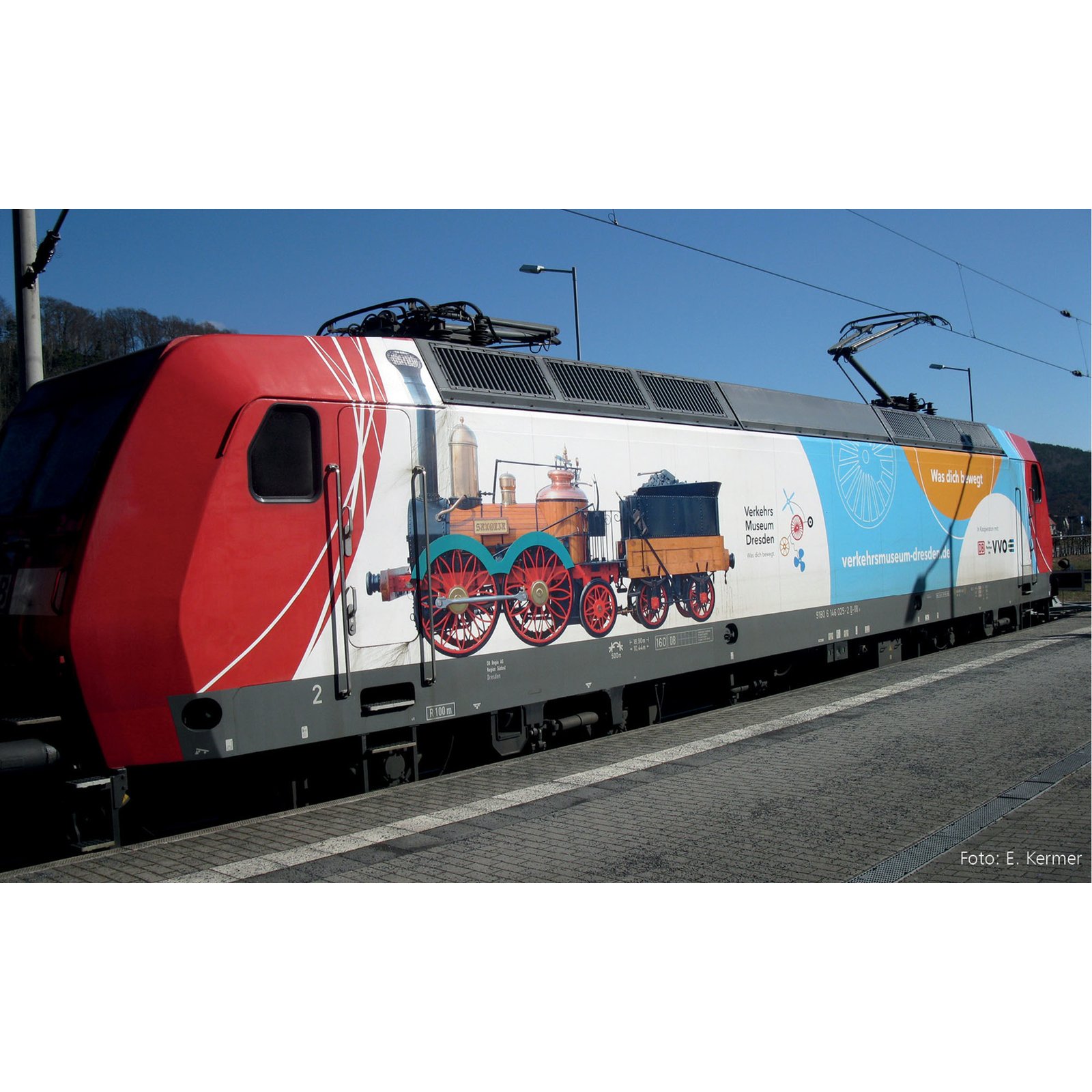 Tillig 05032 E-Lok BR 146 025, VVO, Verkehrsmuseum Dresden, DBAG, Ep.