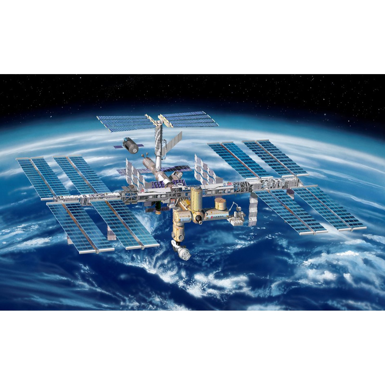 Revell 05651 Geschenkset 25th Anniversary ISS Platinum Edition Maßsta