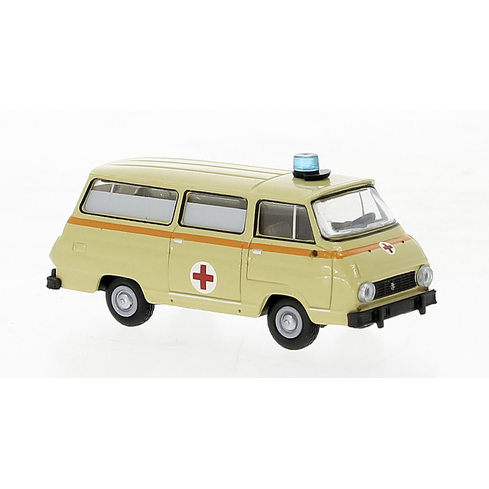 Brekina 30816 Skoda 1203 Bus, 2. Version, Ambulanz, 1969 Maßstab: 1:8