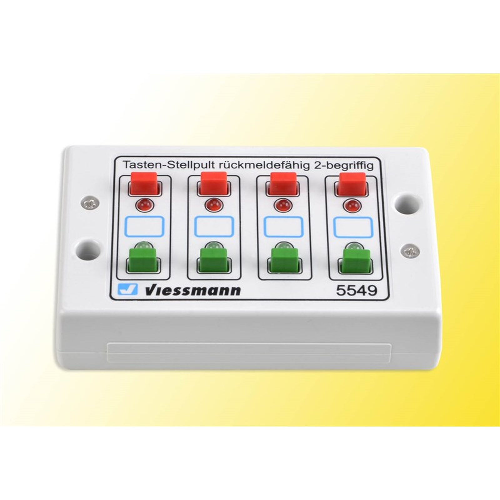 VIESSMANN 5549 Uni.Tasten-Stellpult,rueckm.